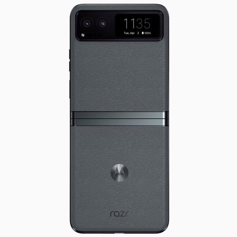 Motorola RAZR 40 5G Dual 256GB 8GB RAM Unlocked (GSM Only | No CDMA - not Compatible with Verizon/Sprint) Global, NGP Wireless Charger Included – Green