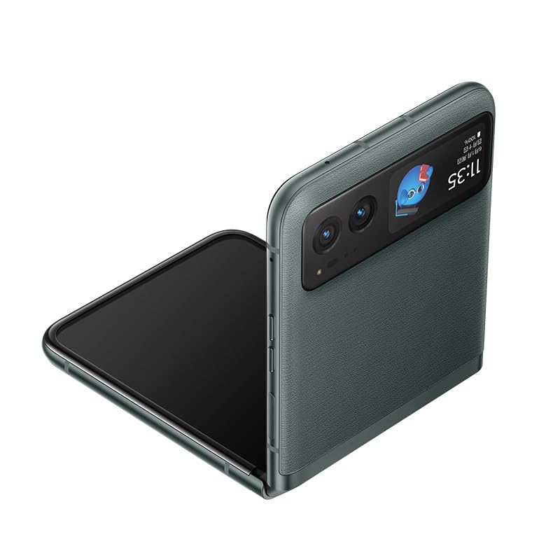 Motorola RAZR 40 5G Dual 256GB 8GB RAM Unlocked (GSM Only | No CDMA - not Compatible with Verizon/Sprint) Global, NGP Wireless Charger Included – Green