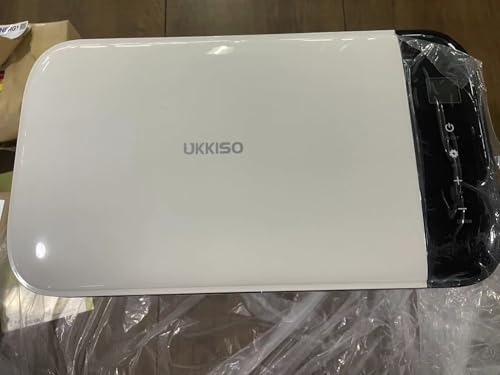 UKKISO 12 Volt Refrigerator for Car: 20L Portable Fridge Car Cooler -4℉-68℉ RV Electric Compressor Cooler APP Control Mini Fridge and Freezer, 12/24V DC and 100-240V AC for Travel, Camping