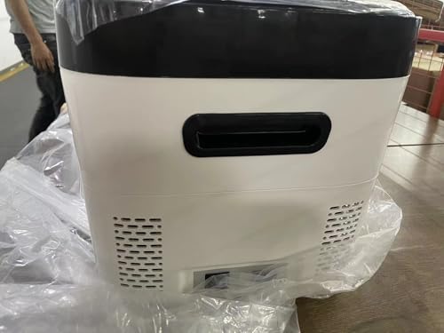 UKKISO 12 Volt Refrigerator for Car: 20L Portable Fridge Car Cooler -4℉-68℉ RV Electric Compressor Cooler APP Control Mini Fridge and Freezer, 12/24V DC and 100-240V AC for Travel, Camping