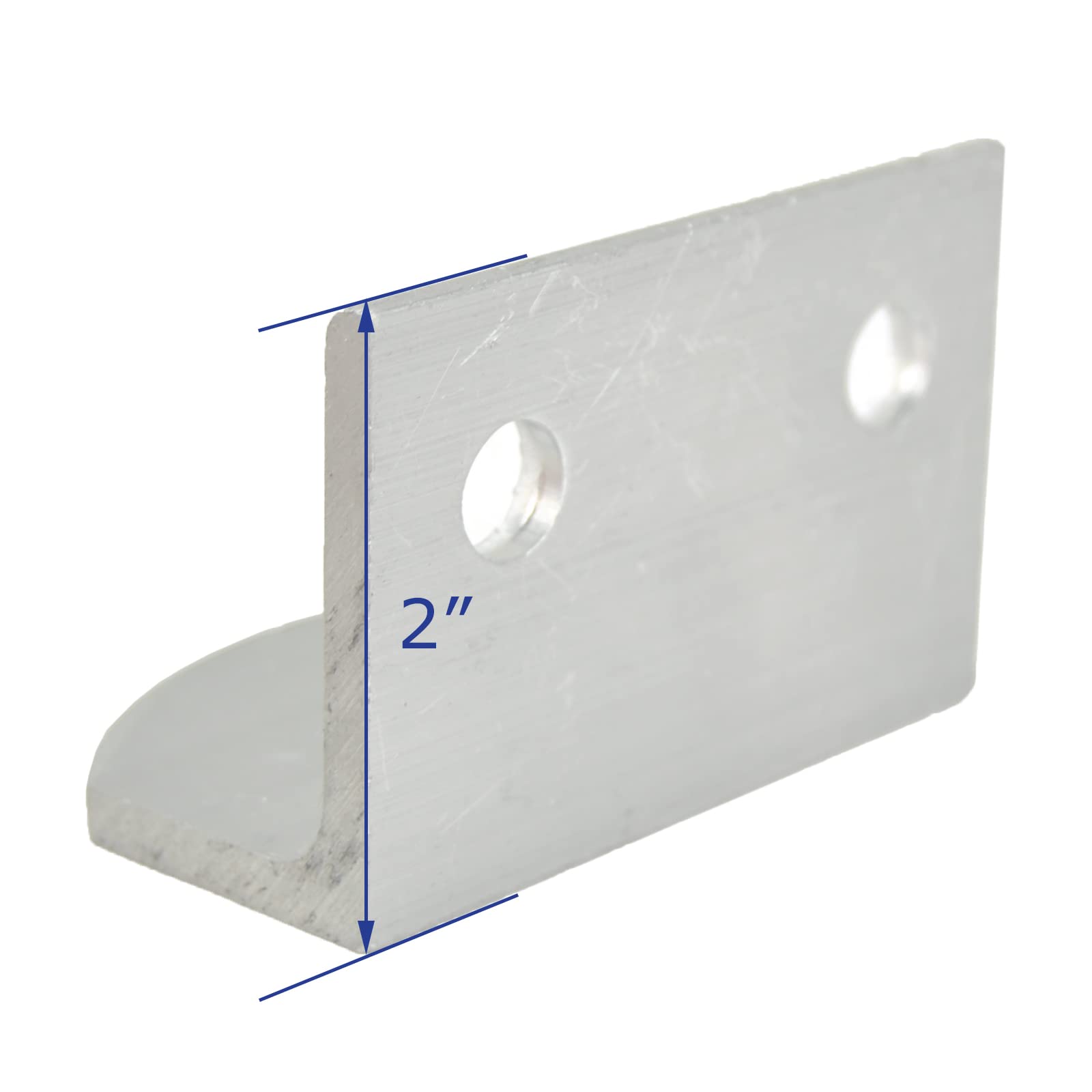 Sturdy Built (Qty 4)- Boat Trailer Aluminum Swivel Top Angle to Mount Bunk Bracket Boards
