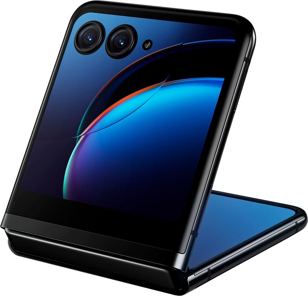 Motorola RAZR 40 Ultra 5G Dual 512GB 12GB RAM Unlocked (GSM Only | No CDMA - not Compatible with Verizon/Sprint) Global β Black