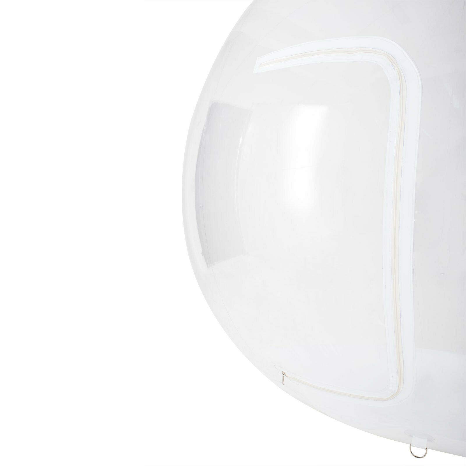 Inflatable Bubble Tent Transparent, Outdoor Inflatable Bubble Camping House Tent 2m Eco Home Tent W/Blower for Outdoor/Backyard/Festivals Stargazing & Family Camping (Circle diameter 2m without aisle)