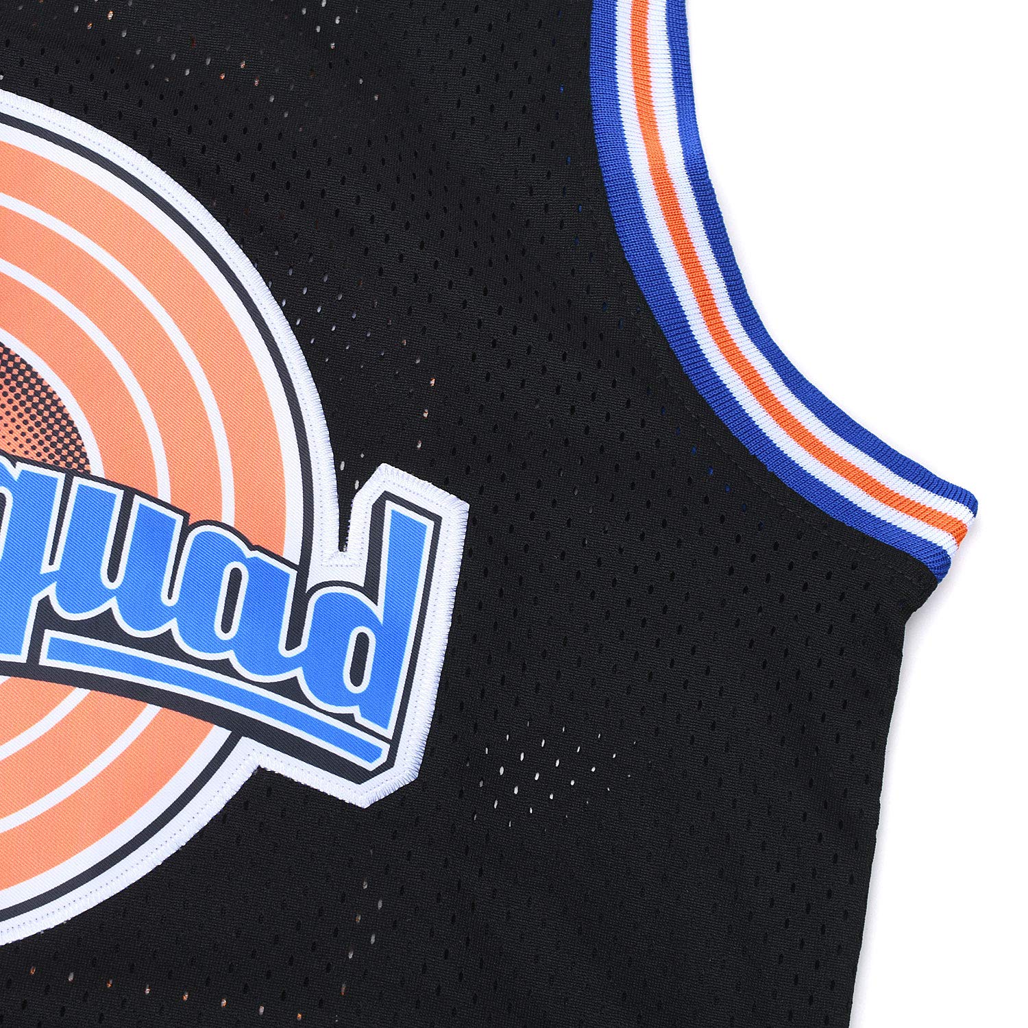 OTHERCRAZY Youth Basketball Jersey #23 Space Movie Jersey for Kids Shirts (Black, Large)