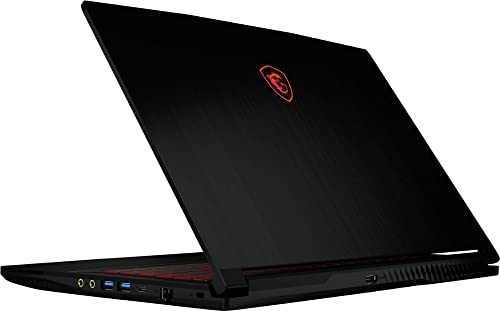 MSI GF63 15.6" FHD Premium Gaming Laptop | Intel 6-Core i5-10500H | 32GB RAM | 1TB SSD | NVIDIA GeForce GTX 1650 Max-Q | Backlit Keyboard | Windows 11 | with USB3.0 HUB Bundle