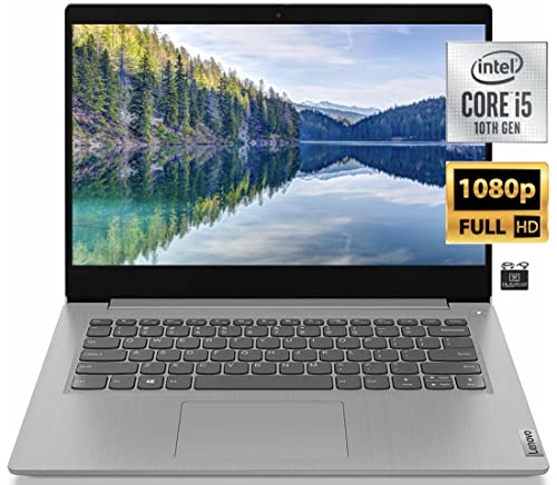 2022 Newest Lenovo IdeaPad 14" FHD IPS Laptop Computer, Intel Core i5-10210U, Quad Core Up to 4.2 GHz, 8GB RAM, 512GB PCIe SSD, UHD Graphics, Bluetooth, HDMI, Webcam, Windows 11+HubxcelCables