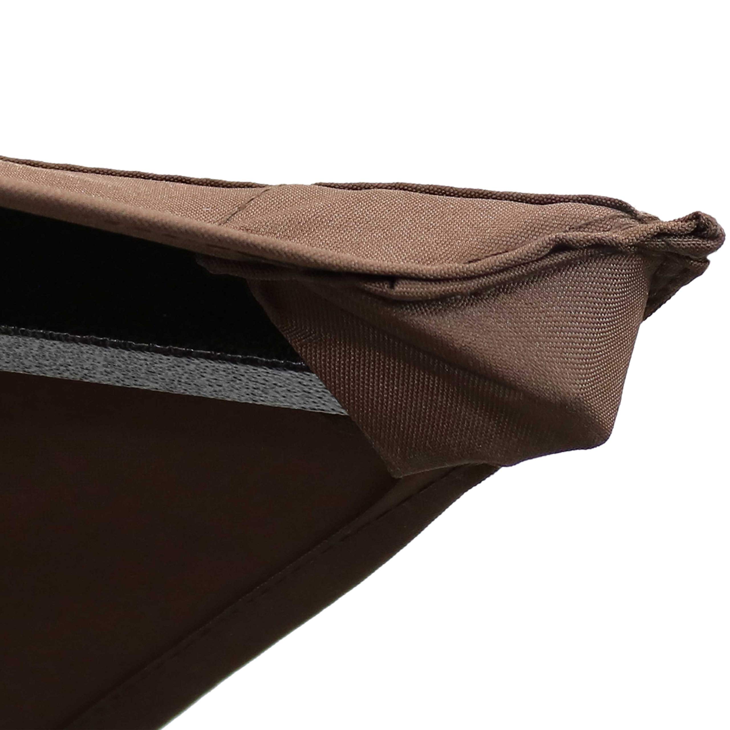 Sunnydaze 10 x 10 Foot Soft-Top Patio Gazebo with Screens and Privacy Walls - Great for Backyard, Garden or Deck - Brown