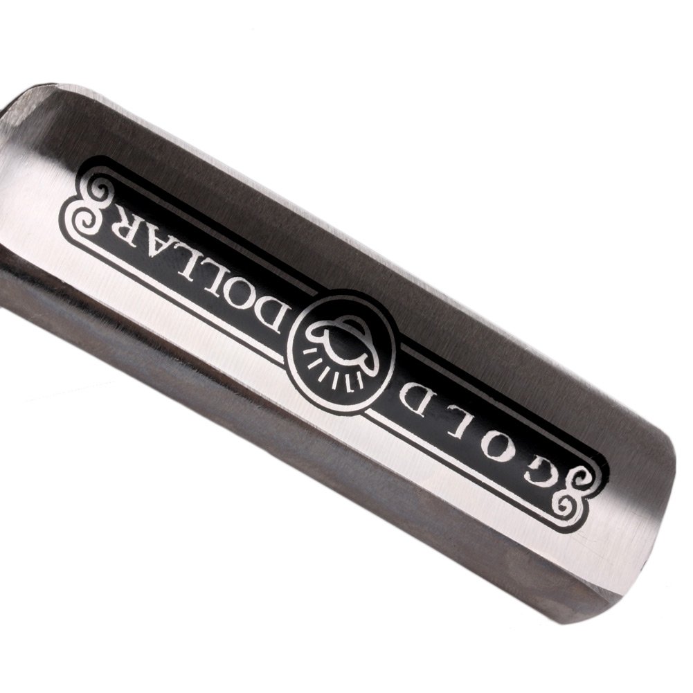 Tangc Pro Gold Dollar Shave Knife 66 Straight Edge Barber Razor Folding Hair Shaving