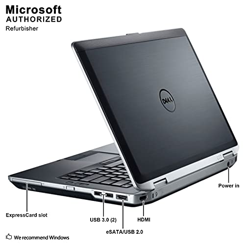 Dell Latitude E6430 Laptop - HDMI - Intel Core i5 2.6ghz - 8GB DDR3 - 320GB - DVD - Windows 10 Pro 64bit - (Renewed)