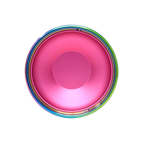Duncan Toys 9268SE-Y Grasshopper GTX Unresponsive Yo-Yo, Expert Level Yo-Yo, Stainless Steel, Hot Pink/Rainbow, 1 Yo-Yo
