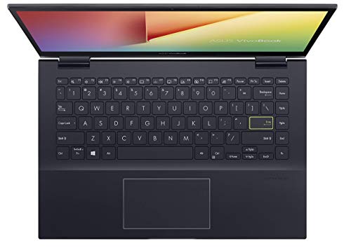 Asus VivoBook Flip 14 Thin and Light 2-in-1 Laptop, 14 FHD Touch Display, AMD Ryzen 7 4700U, 8GB DDR4 RAM, 512GB SSD Glossy Stylus Windows 10 Home Fingerprint Reader TM420IA-DB71T (Renewed)