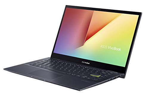 Asus VivoBook Flip 14 Thin and Light 2-in-1 Laptop, 14 FHD Touch Display, AMD Ryzen 7 4700U, 8GB DDR4 RAM, 512GB SSD Glossy Stylus Windows 10 Home Fingerprint Reader TM420IA-DB71T (Renewed)