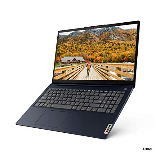 Lenovo IdeaPad 3 Laptop, 15.6" FHD Display, AMD Ryzen 5 5500U, 8GB RAM, 512GB Storage, AMD Radeon 7 Graphics, Windows 11 Home, Abyss Blue