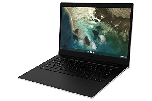 Samsung Galaxy Chromebook Go-Laptop Computer Lightweight Slim Durable Design 12-Hour-Battery Wi-Fi 6 Share Files-with-Phone, Black,Silver,32GB