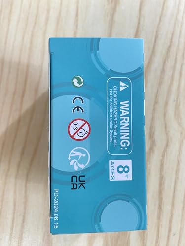 Responsive Yoyo D3 Looping Yoyo for Kids, Durable Professional Plastic Yo yo for Beginners, Looping Yo-yo for 2A Thick with Extra 2 Yoyo Strings + 2 Spacers ( Blue White)