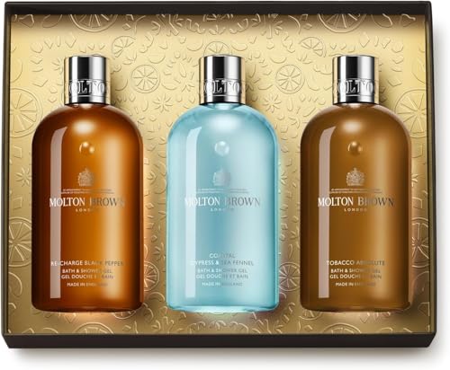Molton Brown Woody & Aromatic Body Care Gift Set 3 X 10/ fl. oz.