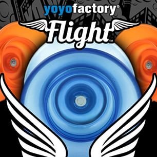 YoYoFactory Flight Offstring Yoyo Color Fire Marble