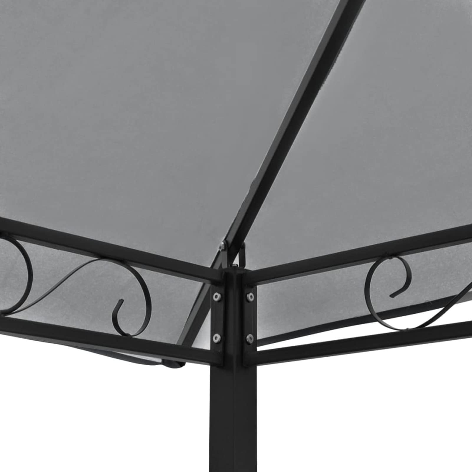 Tidyard Outdoor Gazebo Canopy with Table and Benches Fabric Canopy Steel Frame Sun Shade Shelter for Patio, Wedding, BBQ, Camping, Festival Events