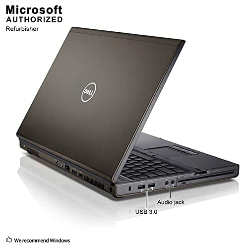 Dell Precision M4800 15.6 FHD Ultrapowerful Mobile Workstation Laptop PC, Intel Core i7-4810MQ, 32GB RAM, 1TB Hard Drive, NVIDIA Quadro K2100M, Windows 10 Pro (Renewed)