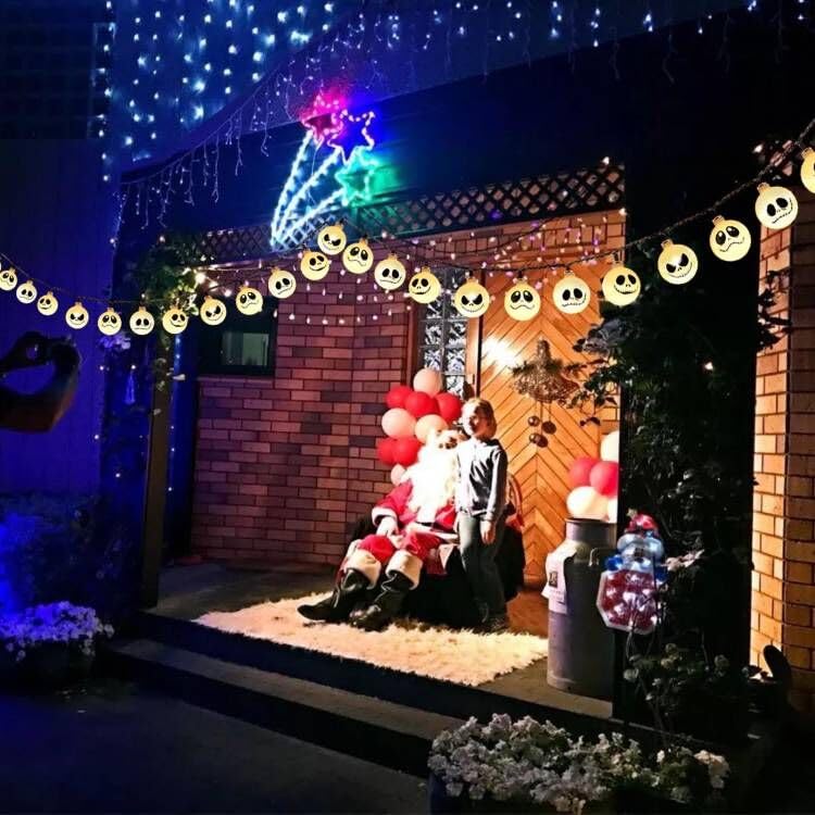 Dontsri Solar Powered Xmas Lights, 8 Modes, 30 LEDs, Waterproof, Auto On/Off, Long Lasting, Outdoor Use