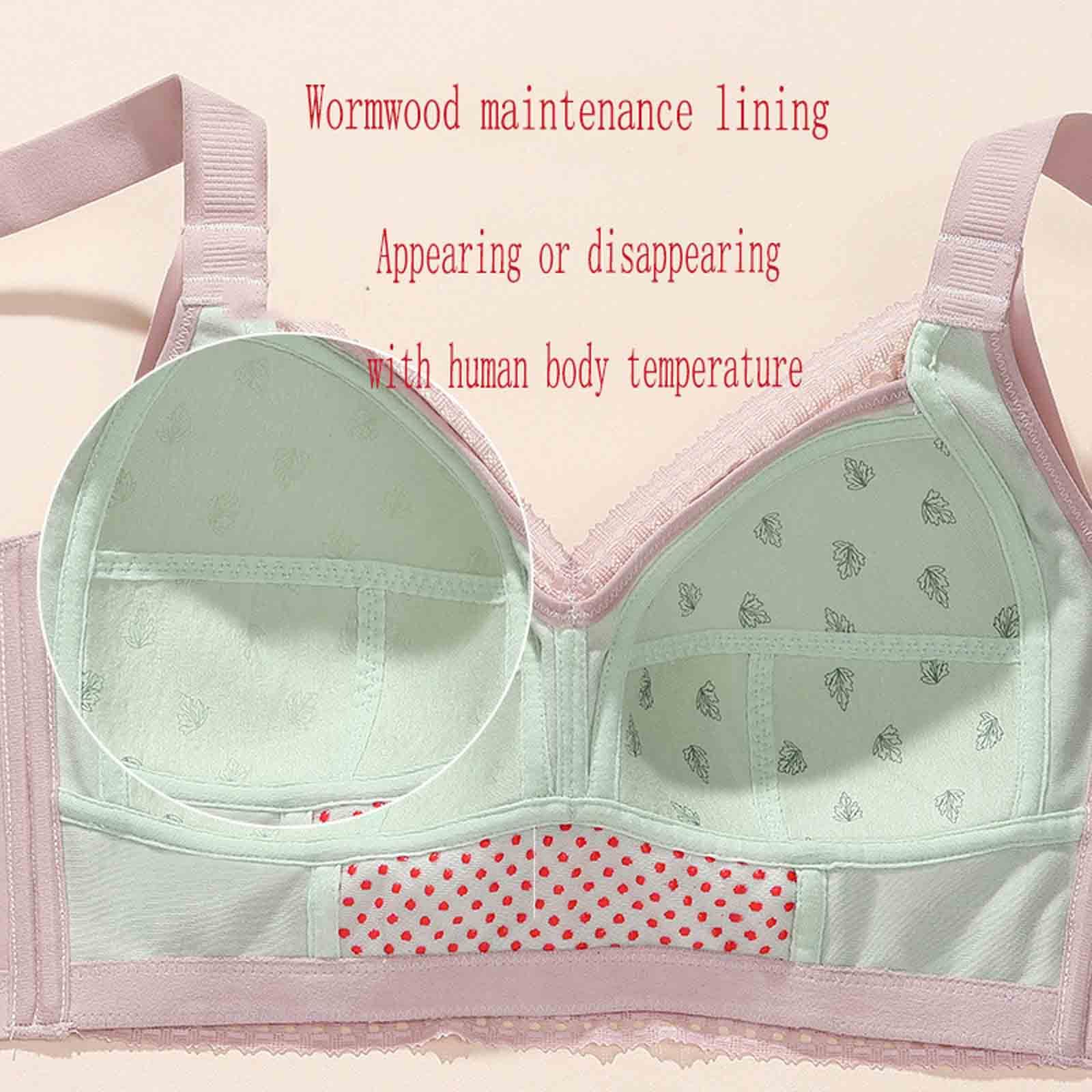 Kendally Bra, Kendally Comfy Corset Bra Front Cross Side Buckle Lace Bras Wireless Slim and Shape Bra for Older Women Women Bras Push Up Sujetadores para Mujer Pink