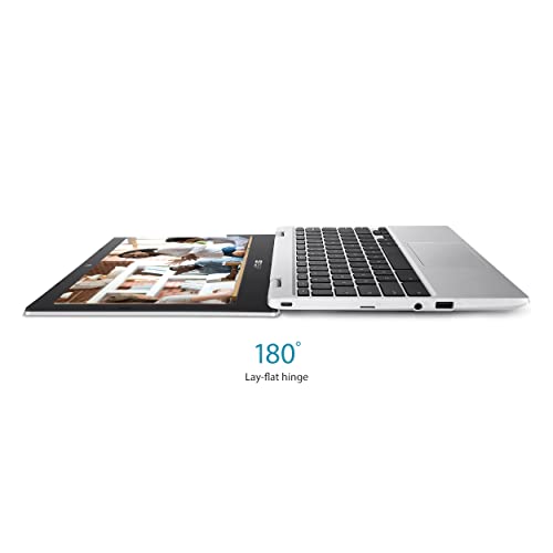 ASUS Chromebook CX1, 11.6" HD NanoEdge Display, Intel Celeron N4020 Processor, 64GB eMMC, 4GB RAM,Military Grade StandardĀ Chrome OS, Transparent Silver, CX1101CMA-DB44