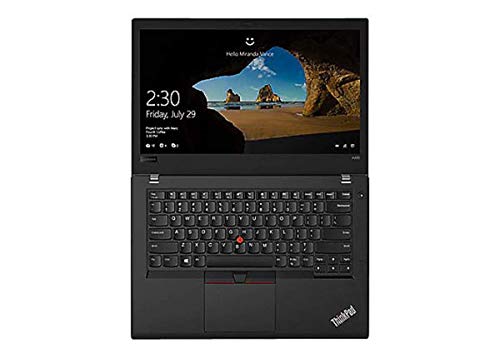 Lenovo ThinkPad A485 14 Inch FHD Laptop with Qaud Core AMD Ryzen 7 PRO 2700U Processor up to 3.80GHz, 8GB DDR4, 256GB SSD PCIe, Vega 10 Graphics, and Windows 10 Professional 64 (Renewed)