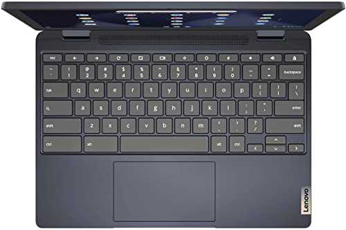 2022 Newest Lenovo X360 Chromebook Spin 2-in-1 Convertible Laptop Student Business, MediaTek MT8183 8-Core Processor, 11.6" HD Touch IPS, 4GB RAM, 64GB eMMC,Wi-Fi 5,Bluetooth, Chrome OS +MarxsolCables