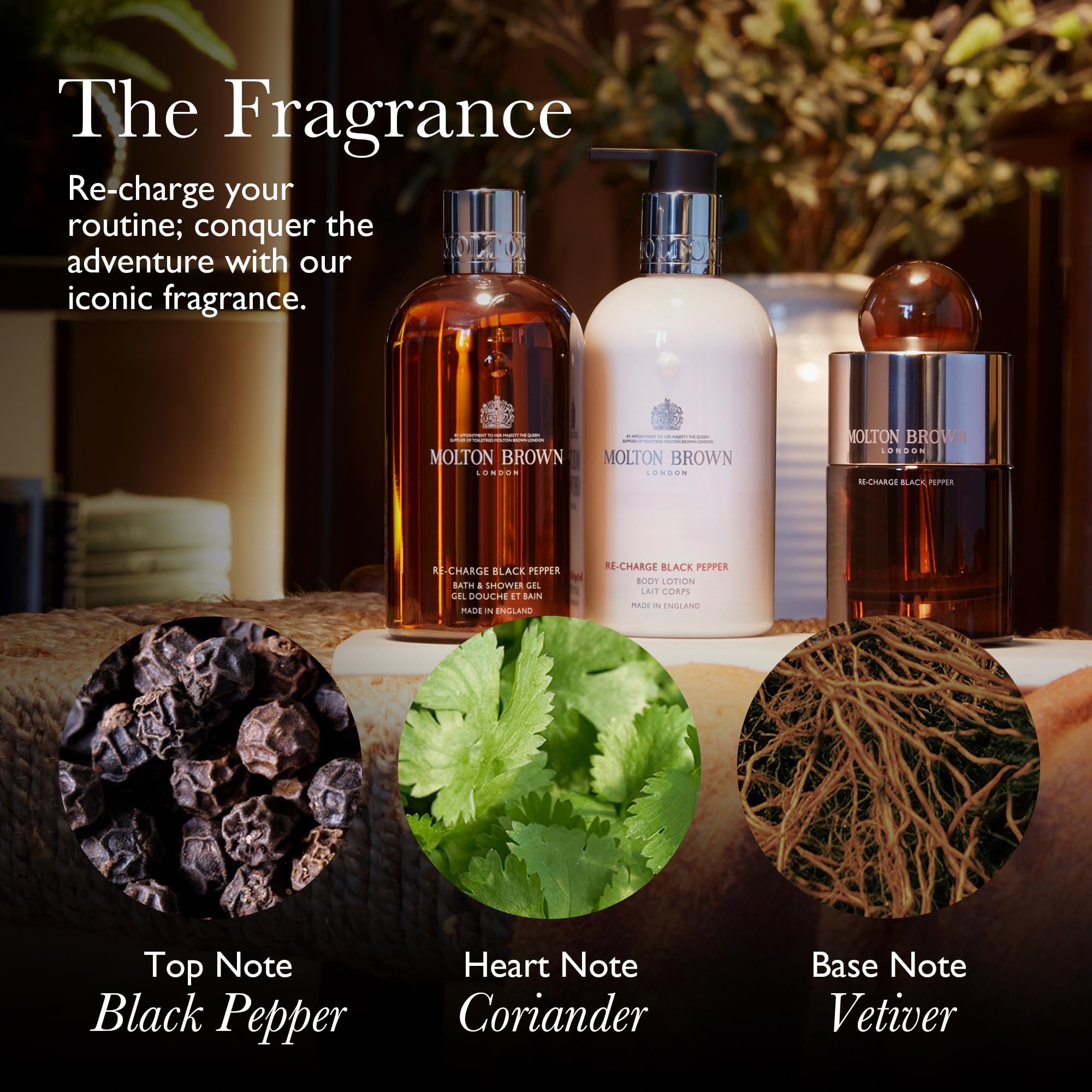 Molton Brown Re-charge Black Pepper Travel Gift Set