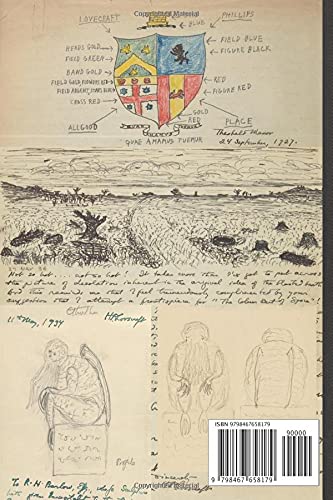 "The Shadow Over Innsmouth" (1931) manuscript covered notebook - H. P. Lovecraft handwritten first page series - 6x9 200 white page, lined notebook.