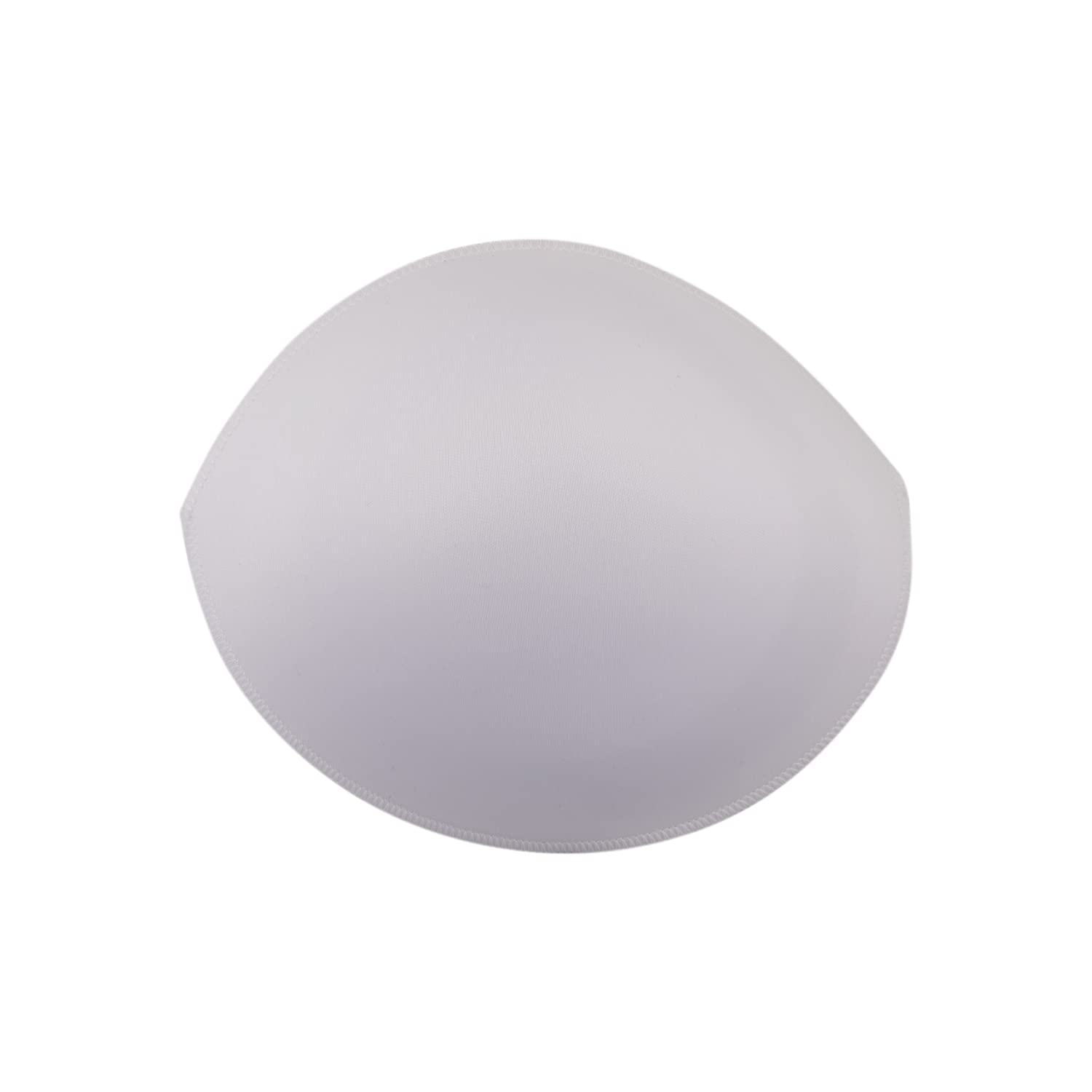 ButtonMode Extra Padded Bra Cups Insert or Sew In, Instant Push Up Size Up Boost Up Support, Balconette Breast Enhancer for Bridal, Bridesmaid, Most Dresses, White, Extra-Padded Size C, 1 Pair