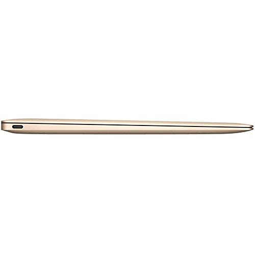 Apple MacBook MK4M2LL/A 12-Inch Laptop with Retina Display 256GB (Gold) - (Renewed)