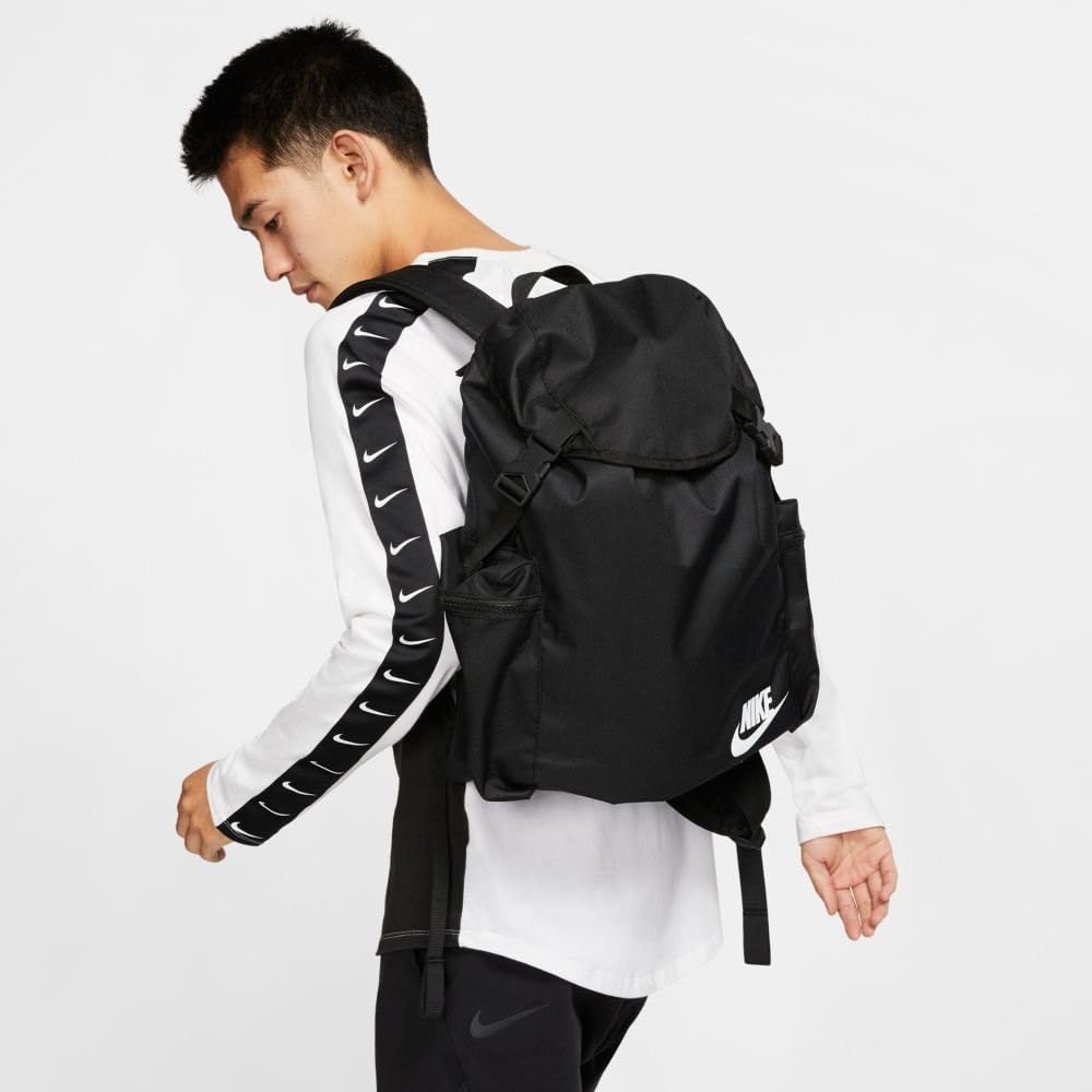 Nike Heritage Backpack, Black, One Size