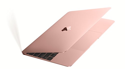 Apple MacBook (MMGL2LL/A) 256GB 12-inch Retina Display (2016) Intel Core M3 Tablet - Rose Gold (Renewed)