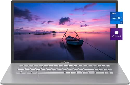 ASUS Vivobook Business Laptop, 10th Gen Intel Core i7-1065G7, 17.3" HD Display, Windows 10 Pro, 36GB RAM, 1TB SSD, HDMI, Wi-Fi, Bluetooth, Durlyfish