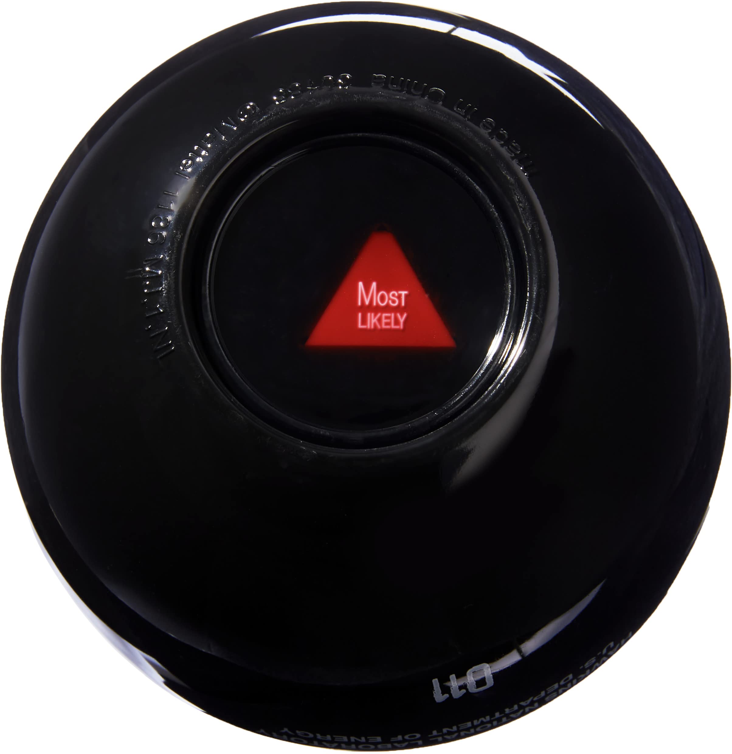 Mattel Games Magic 8 Ball Stranger Things Novelty Game Inspired by The Series, Themed Fortune-Telling Toy for Family & Game Nights