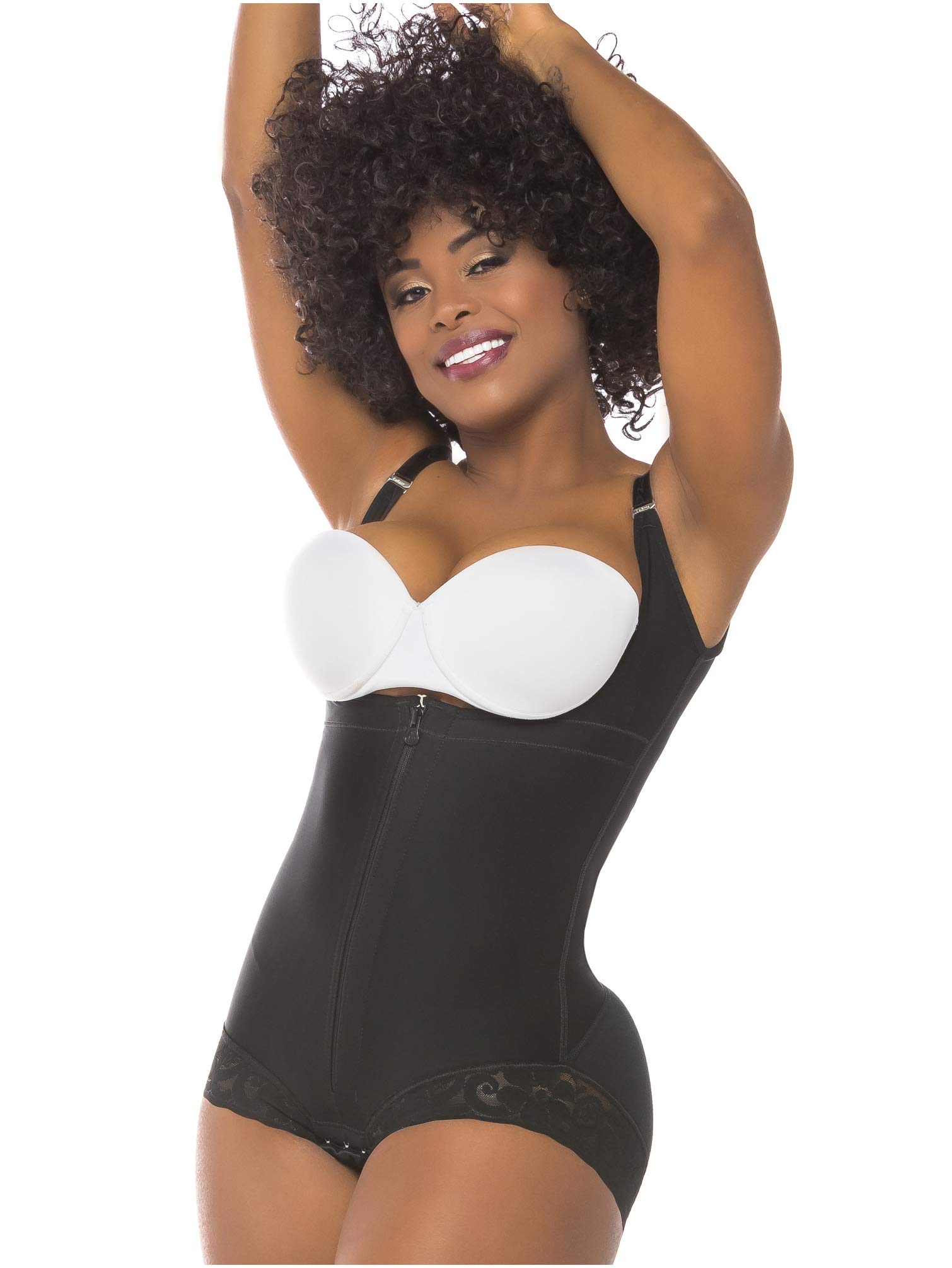 Salome 0413 Womens Butt Lifter Shapewear Fajas Colombianas Reductoras y Moldeadoras Black 3XL