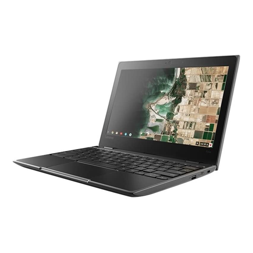 Lenovo Chromebook 100e 11.6" 4GB 32GB eMMC Celeron® N3350 1.1GHz ChromeOS, Black (Renewed)