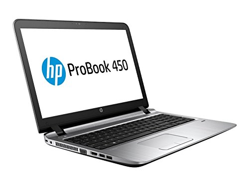HP ProBook 450 G3 15.6" Business Ultrabook: Intel Core i5-6200U | 500GB | 8GB DDR3 | (1920x1080) FHD | DVD - Windows 10 Pro (Renewed)