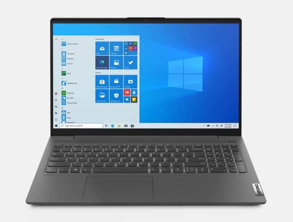 2020_Lenovo IdeaPad 5 15.6" FHD IPS Touchscreen Display, 10th Gen Intel Core i5-1035G1 CPU, 16GB DDR4 RAM, 512GB SSD, Camera, WiFi, Bluetooth, Backlit Keyboard, Fingerprint Reader, Windows 10