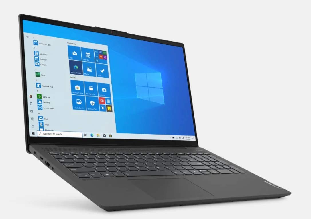 2020_Lenovo IdeaPad 5 15.6" FHD IPS Touchscreen Display, 10th Gen Intel Core i5-1035G1 CPU, 16GB DDR4 RAM, 512GB SSD, Camera, WiFi, Bluetooth, Backlit Keyboard, Fingerprint Reader, Windows 10