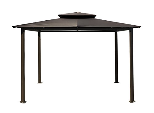 Paragon-Outdoor GZ584EG Soft Top Soft Top Barcelona Gazebo, Grey, 10' x 12'