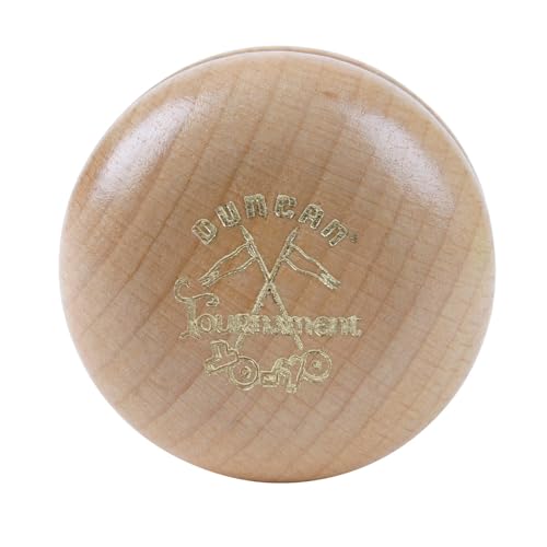 Duncan Toys Wooden Crossed Flags Tournament Yo-Yo, Varying Colors Medium