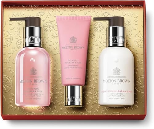 Molton Brown Delicious Rhubarb & Rose Hand Care Gift Set
