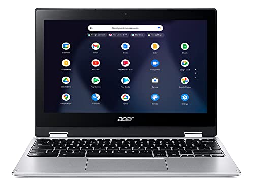 2022 Acer Convertible 2-in-1 Chromebook-11.6" IPS Touchscreen, ARM Cortex 6 Core Processor, 4GB DDR4 Memory, 32GB eMMC SSD, Webcam, Chrome OS (Renewed)