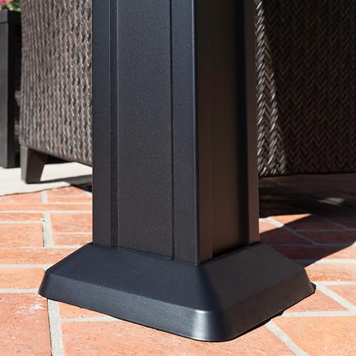 Paragon-Outdoor GZ3DXL Hardtop Hardtop Siena Gazebo, Black, 12' x 16'