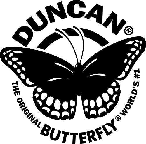 Duncan Toys Butterfly Yo-Yo, Beginner Yo-Yo with String, Steel Axle and Plastic Body, Blue