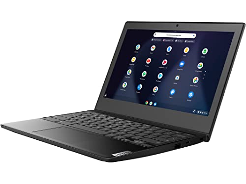 Lenovo 2022 Chromebook 3 11.6" HD for Business and Student Laptop, Intel Celeron N4020 Processor, 4GB RAM, 64GB eMMC, Intel HD Graphics, HD Webcam, Black, Chrome OS, 32GB USB Card