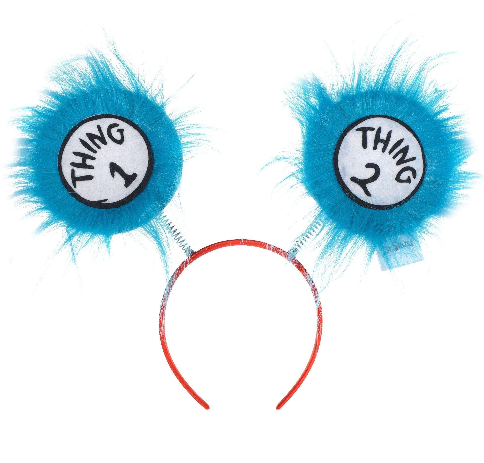 Costumes USA Dr. Seuss Thing 1 & Thing 2 Cute Character Headband