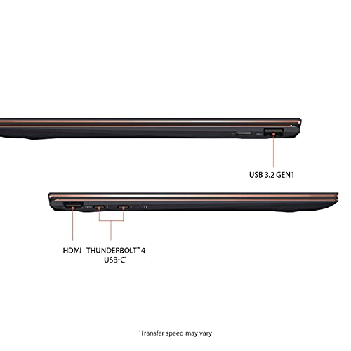 ASUS ZenBook Flip S13 OLED Ultra Slim Laptop, 13.3 4K Touch, Intel Evo Platform Core i7-1165G7 CPU, 16GB RAM, 1TB SSD, Thunderbolt4, TPM, Windows10Pro, AI noise-cancellation, Jade Black, UX371EA-XB76T